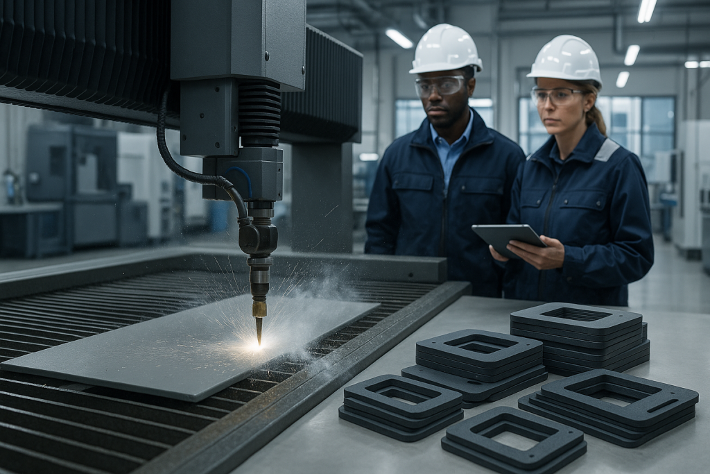 Industrial Plastic Cutting Services Solutions | Hydro-Lazer