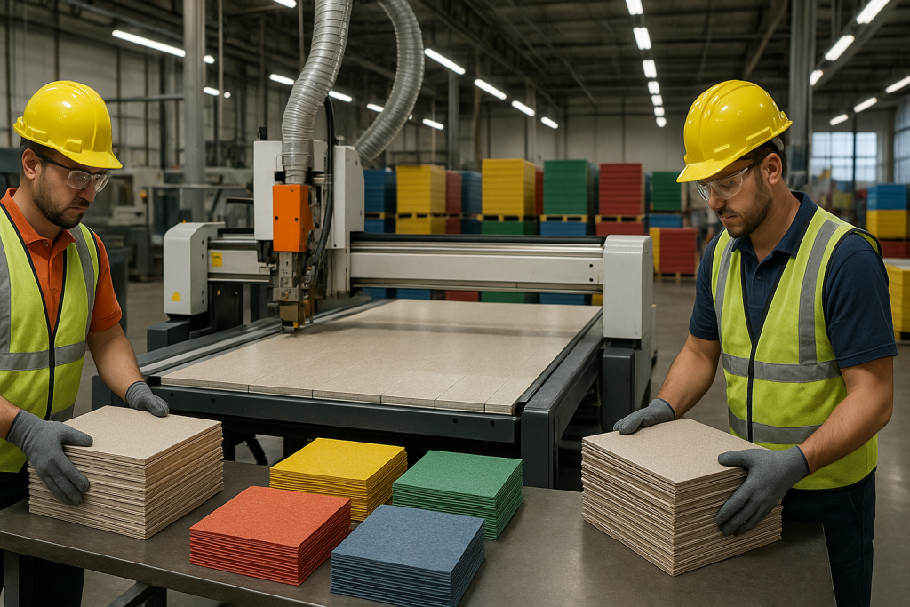 Industrial VCT Cutting for Flooring Contractors | Hydro-Lazer